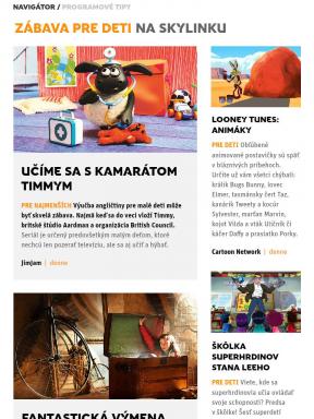 Tipy pre deti | SK 01/2022 | Skylink TV
