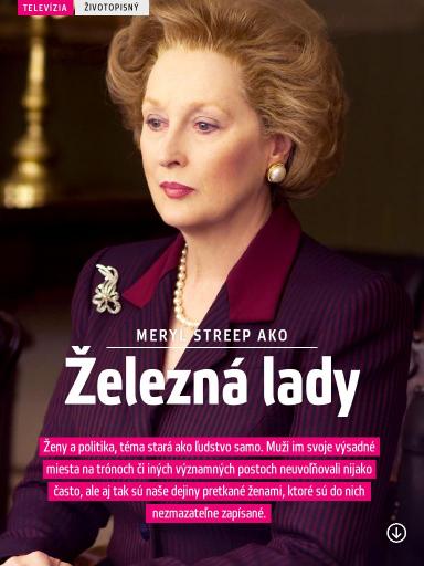 Železná Lady | SK 02/2016 | Skylink TV
