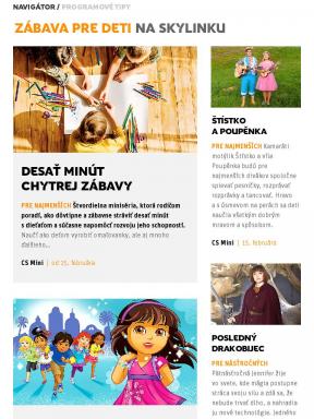 Tipy pre deti | SK 04/2018 | Skylink TV