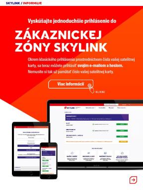 Nový vstup do Zákaznickej zóny | SK 10/2025 | Skylink TV