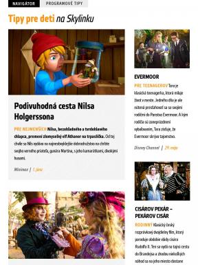 Tipy pre deti | SK 11/2017 | Skylink TV