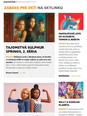 Tipy pre deti | SK 13/2022 | Skylink TV