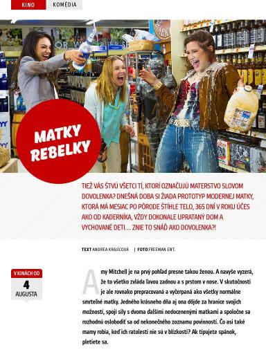 Matky rebelky – kinotip | SK 16/2016 | Skylink TV