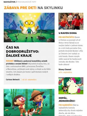 Tipy pre deti | SK 18/2021 | Skylink TV