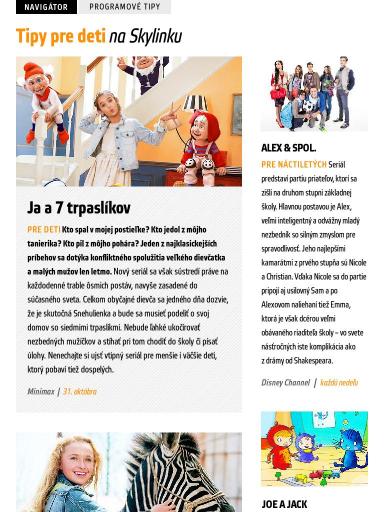Tipy pre deti | SK 22/2016 | Skylink TV