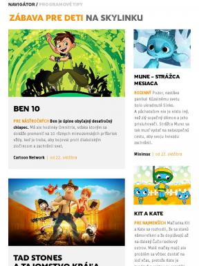 Tipy pre deti | SK 22/2018 | Skylink TV