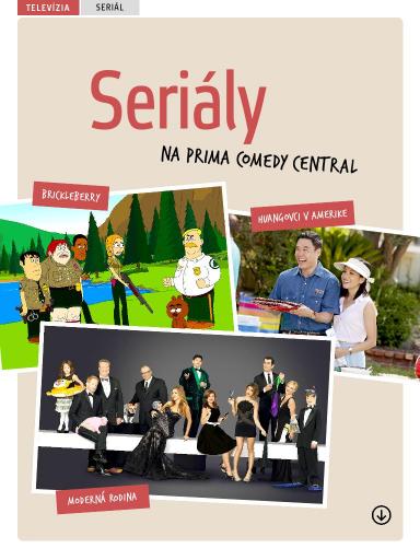 Seriály na Prima Comedy Central | SK 24/2016 | Skylink TV